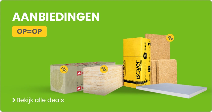Isolatiemateriaal | De Isolatieshop