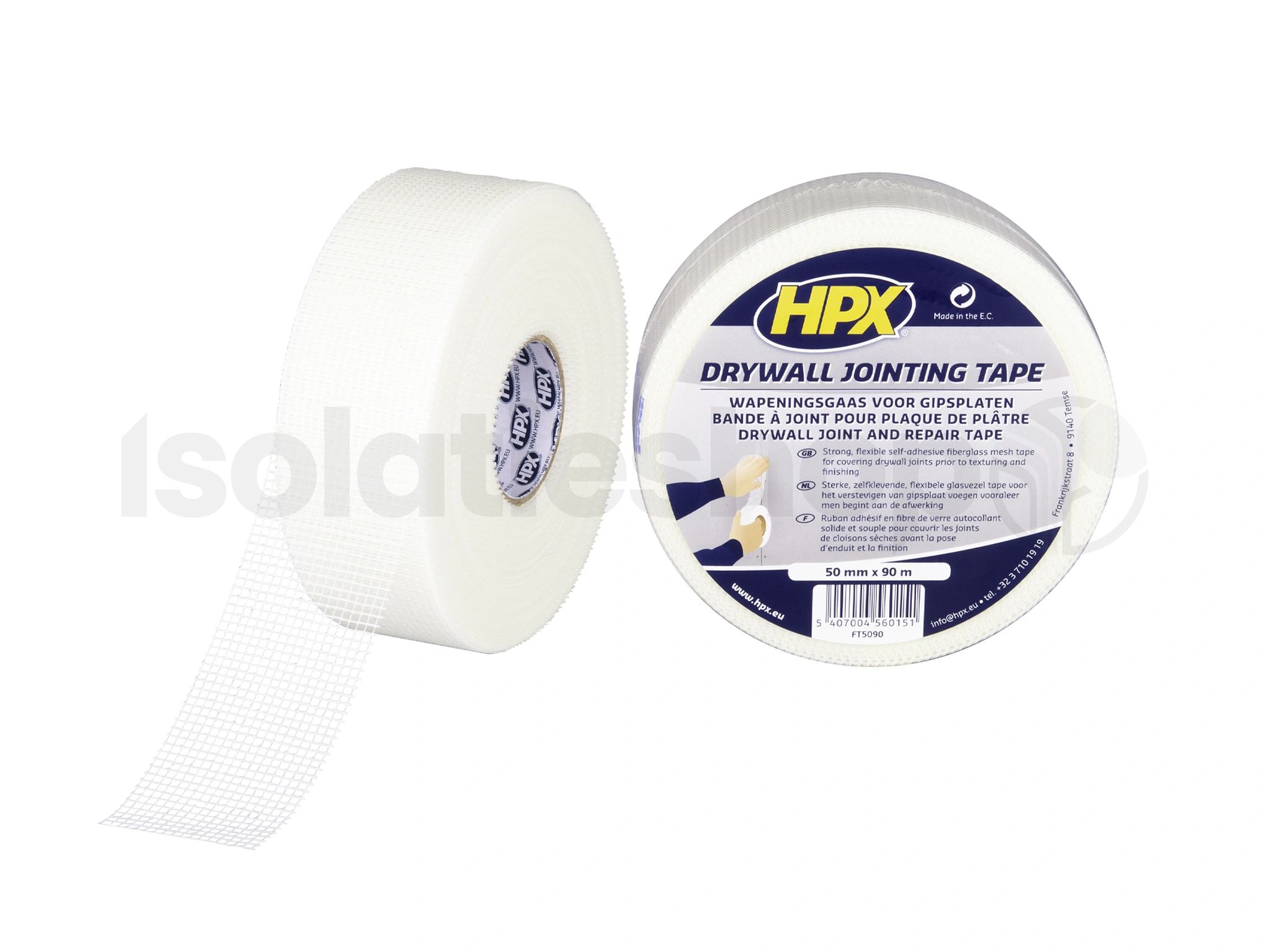 HPX gaasband 50mm x 90m | De Isolatieshop
